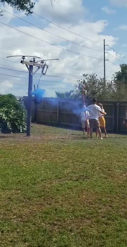 Special Smoke for a Special Reveal