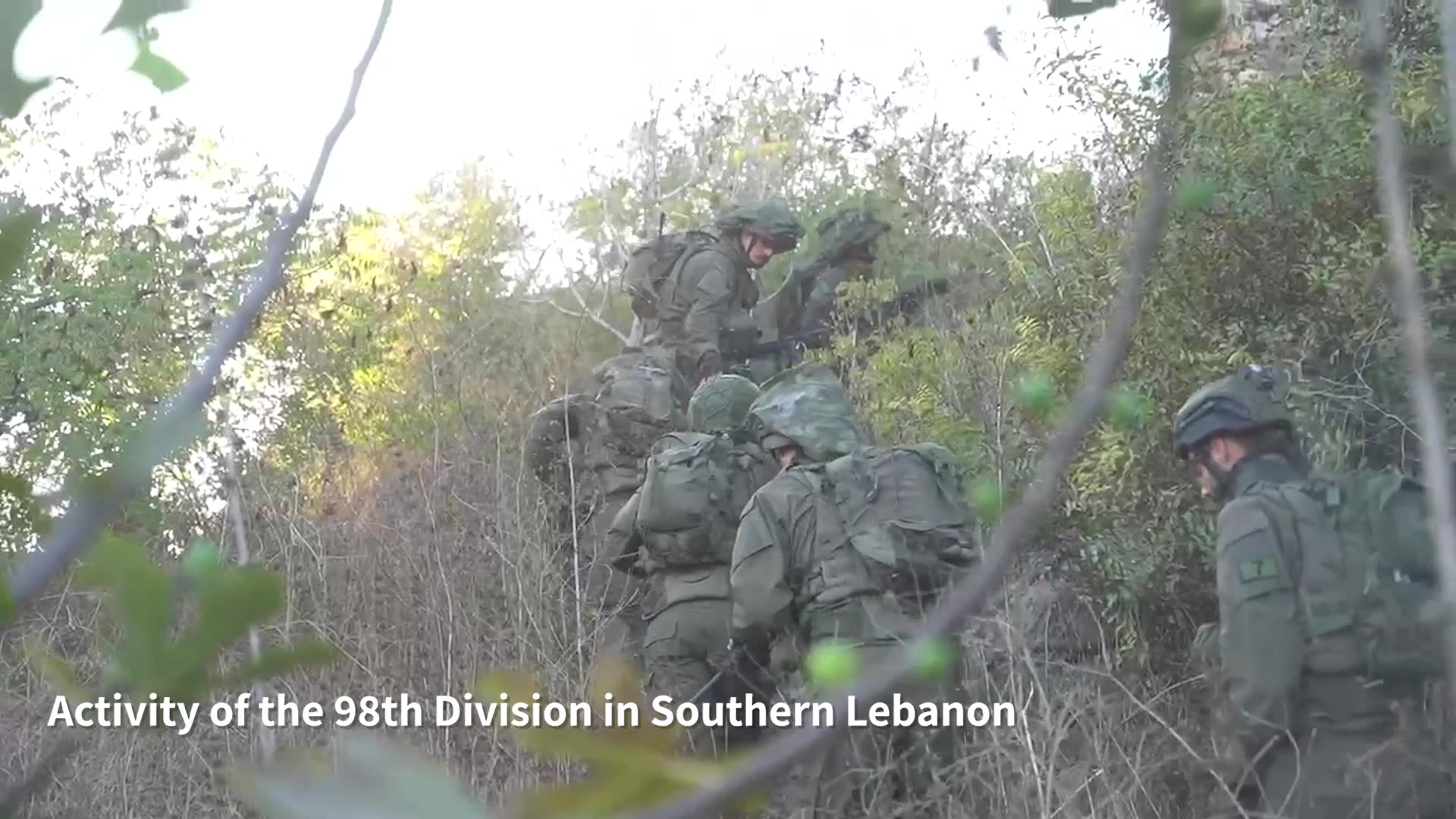 Attached is footage of the 98th Division's limited operations in ...