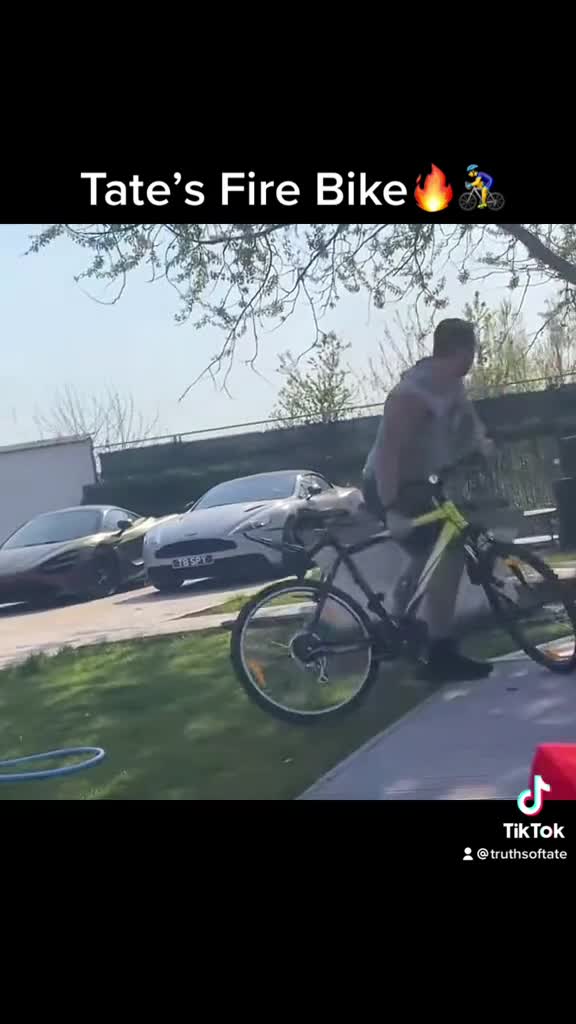 Cobra Tates Bike Set On Fire!!! | Andrew Tate