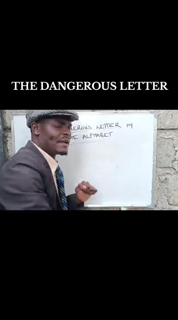 THE DANGEROUS LETTER IN THE ALPHABET