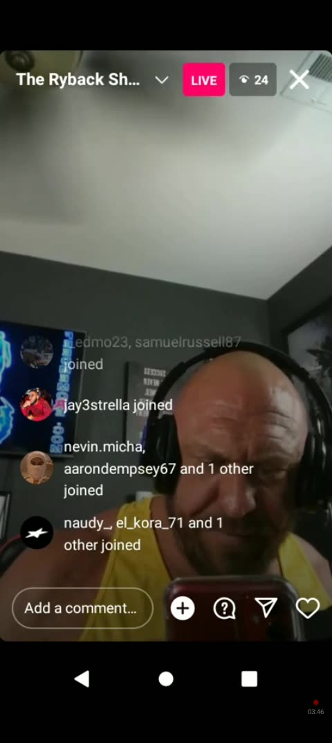 Ryback instagram live 6/13/23