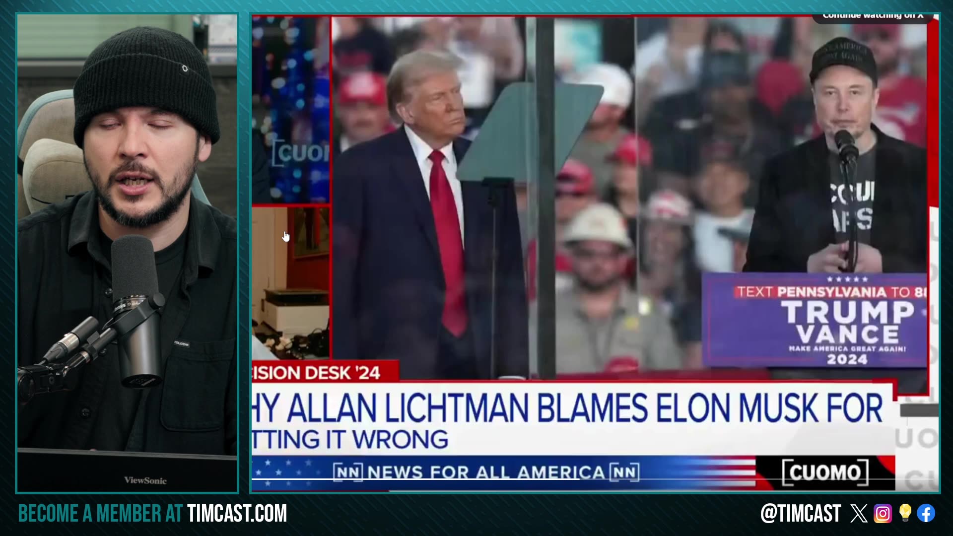 Democrat Professor Has MELTDOWN On LIVE TV, Claims Elon STOLE The ...