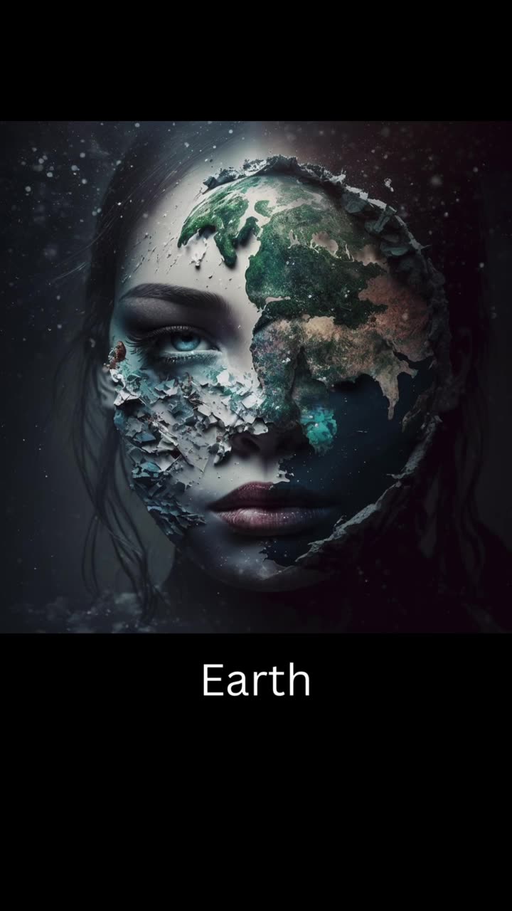 Planets as Humans Generated by AI