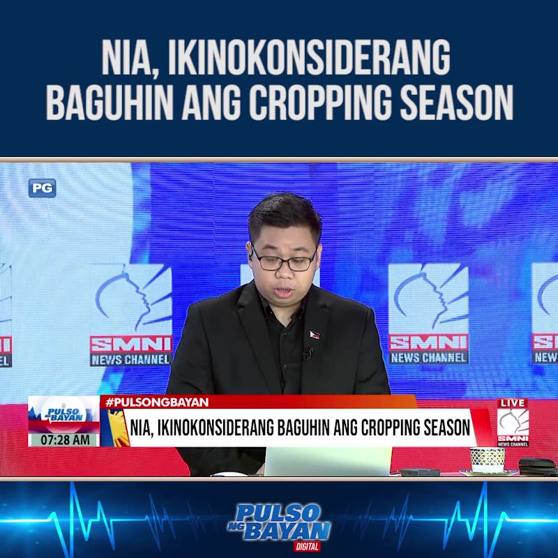 NIA, ikinokonsiderang baguhin ang cropping season