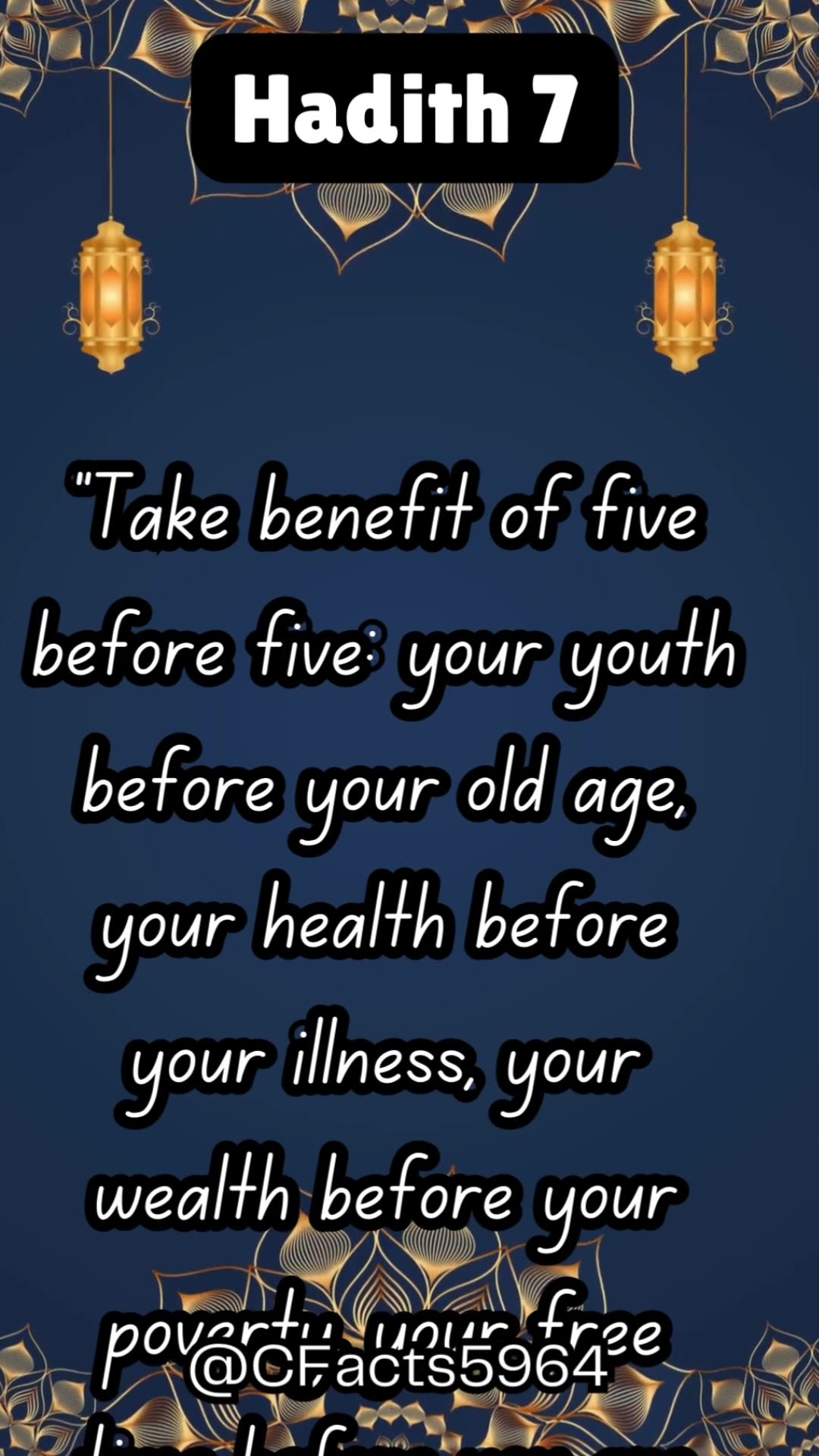 Islamic Top 10 Hadith. Everyone should know