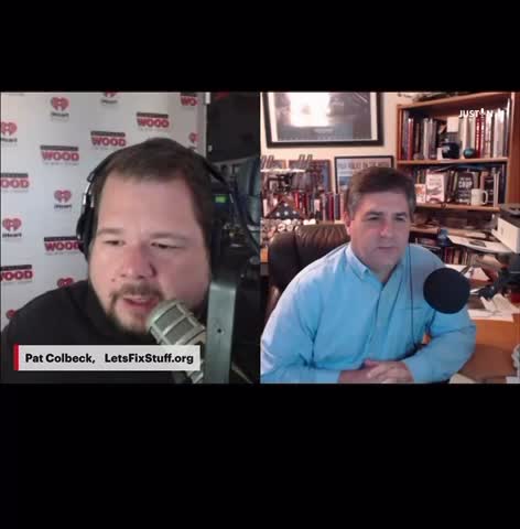 Justin Barclay with Pat Colbeck