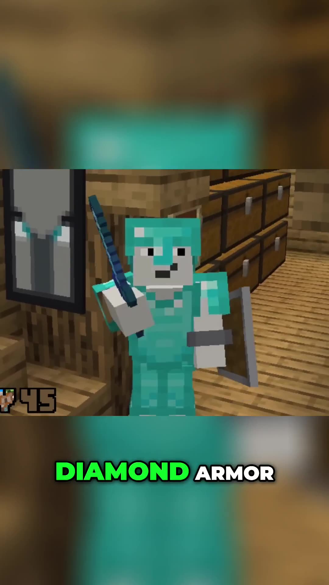 Epic Diamond Armor Discovery in Minecraft!