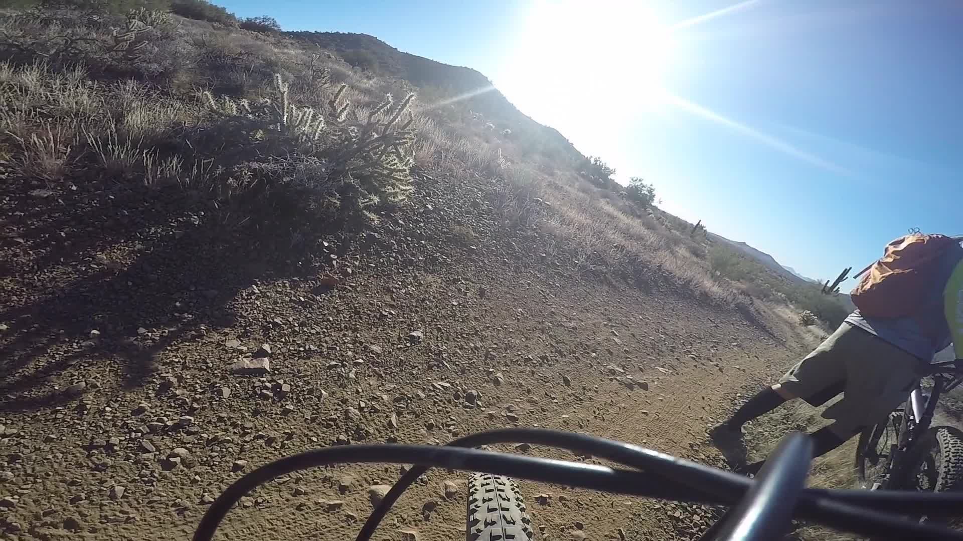 Ocotillo Trail on Mountain Bike Halloween 10-31-21 1 of 2