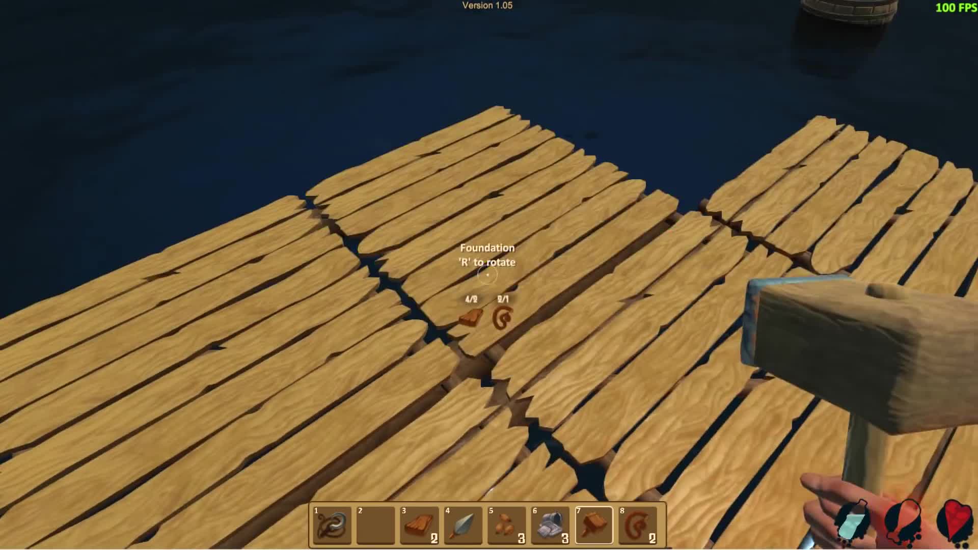 SHARK SONG on RAFT! Survival Game w/ Baby Shawn in Danger! 1st Night ...