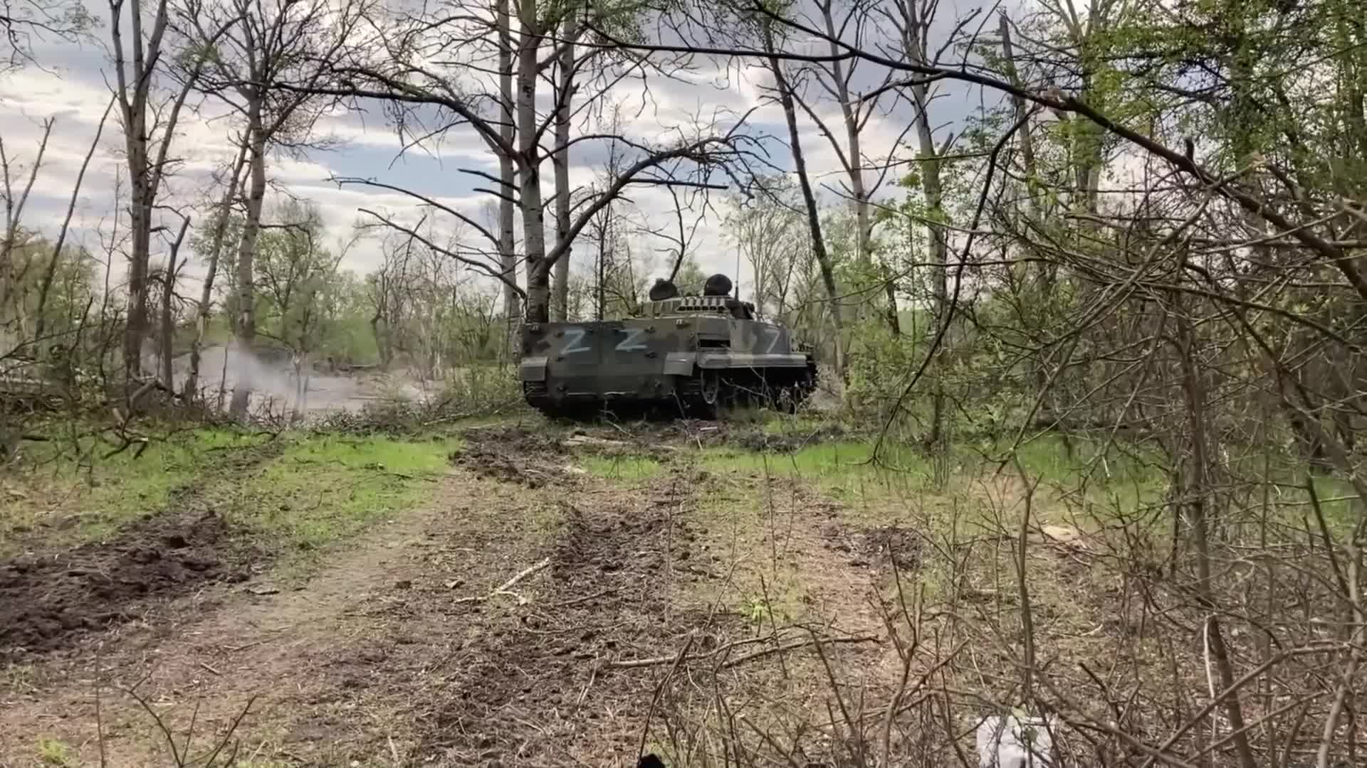 The destruction of a pontoon crossing and AFU units while trying to ...