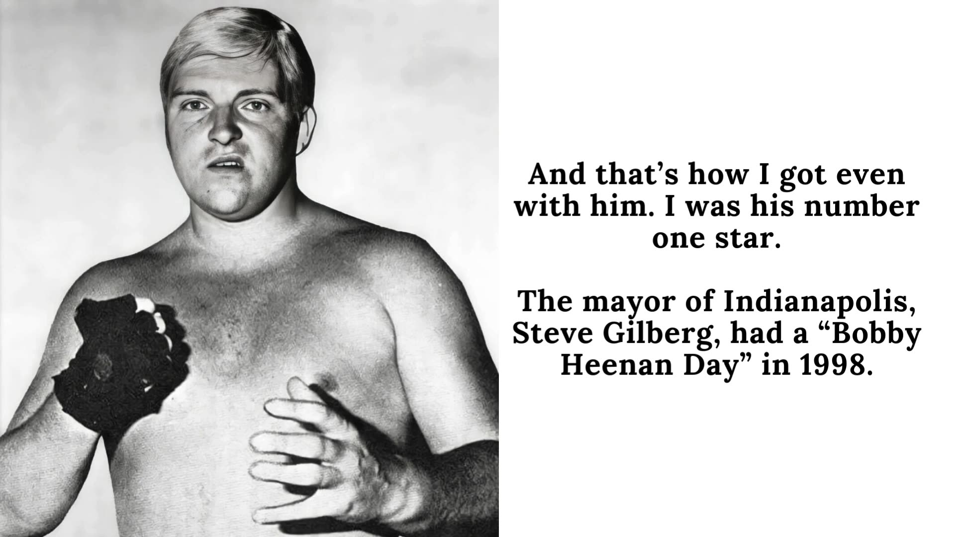 Weasel Tales: The Bobby Heenan Archives - The Brain V The Bruiser