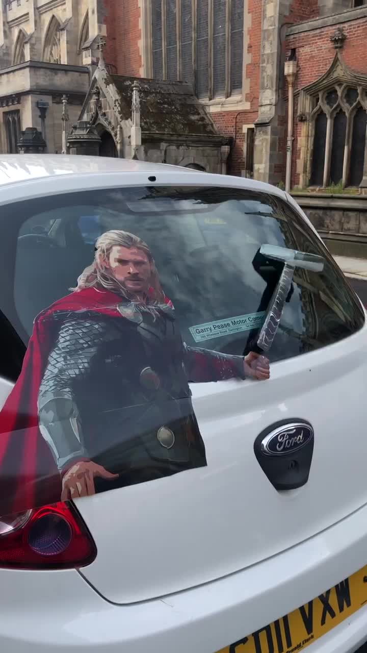 Interactive Thor Art for Cars