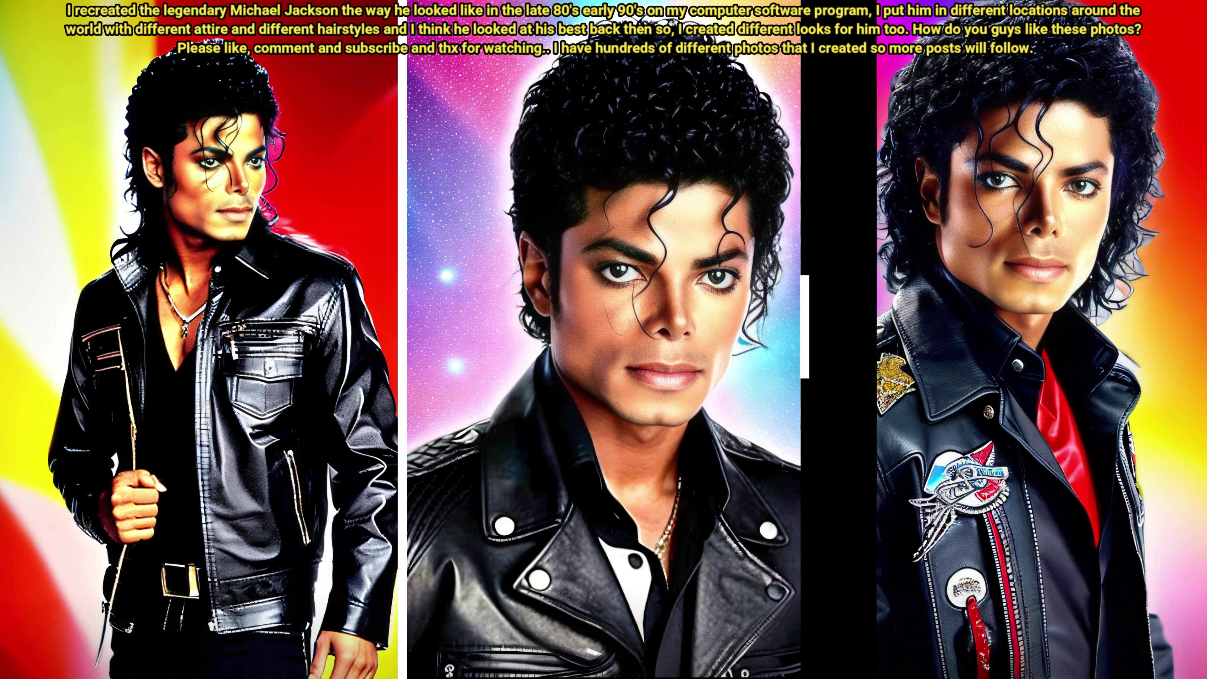 Vol. 1 - Michael Jackson In The Late 80's Early 90's Recreation On My ...