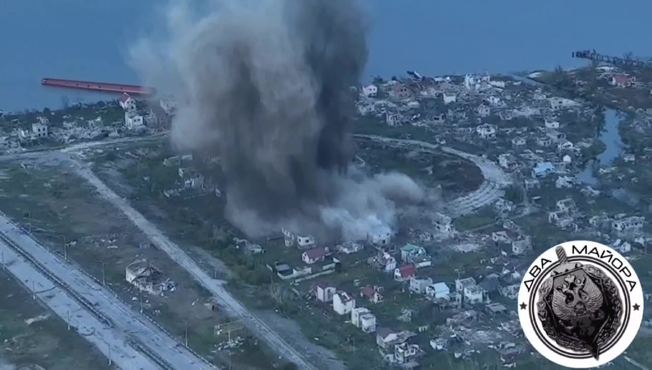 GROM Missile Strike on Ukrainian Positions in Dachi