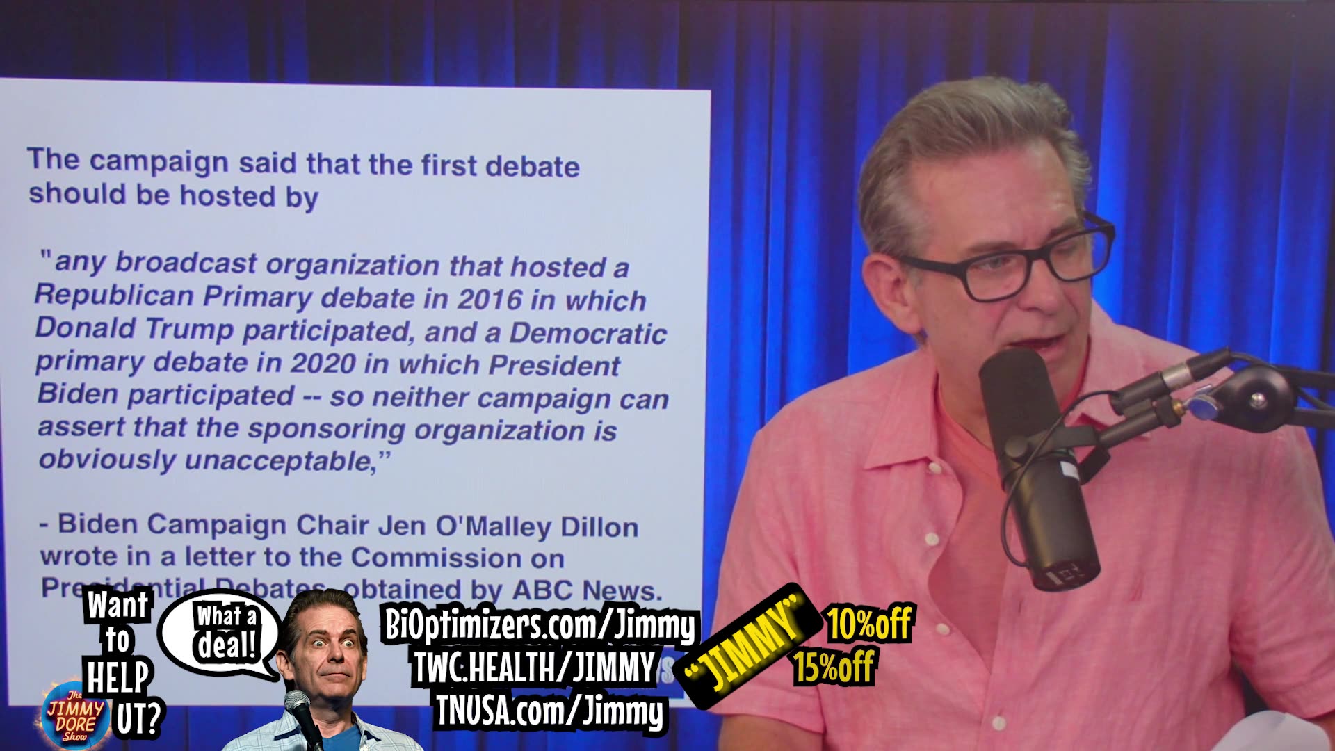 Poopaw Joe Biden challenges Donald Trump to a debate Jimmy Dore⨳Kurt ...