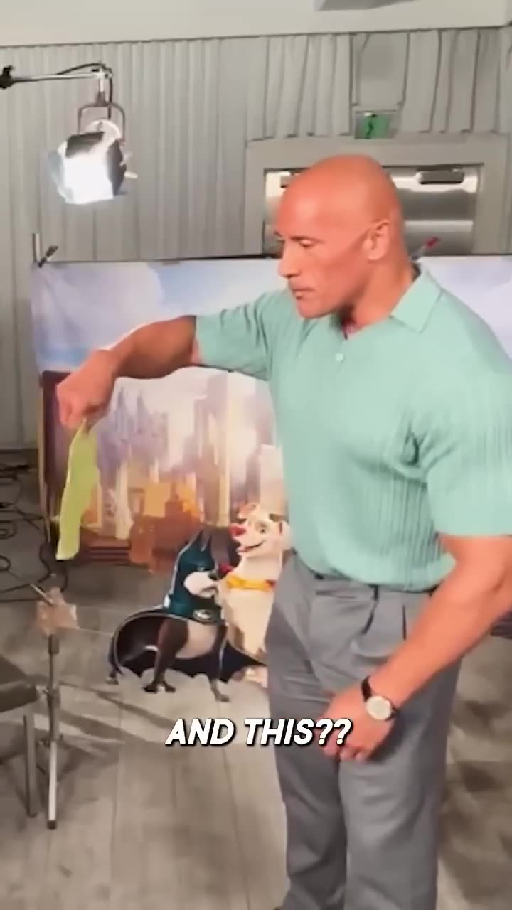 Dwayne johnson slap challenge