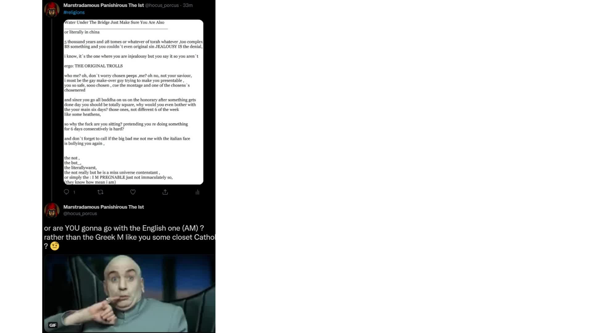 the not really but he is a miss universe contestant