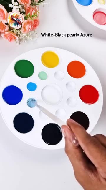 Color mixing receipies