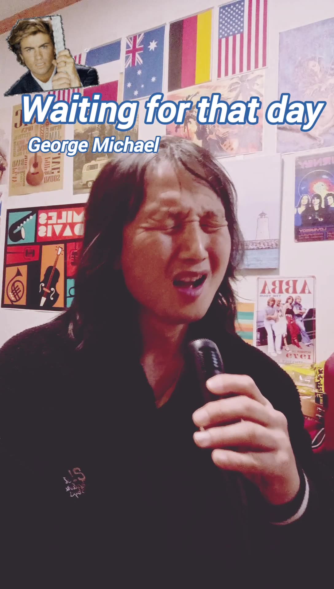 Sing) Waiting for that day/ George Michael.(Short cover) #georgemichael ...