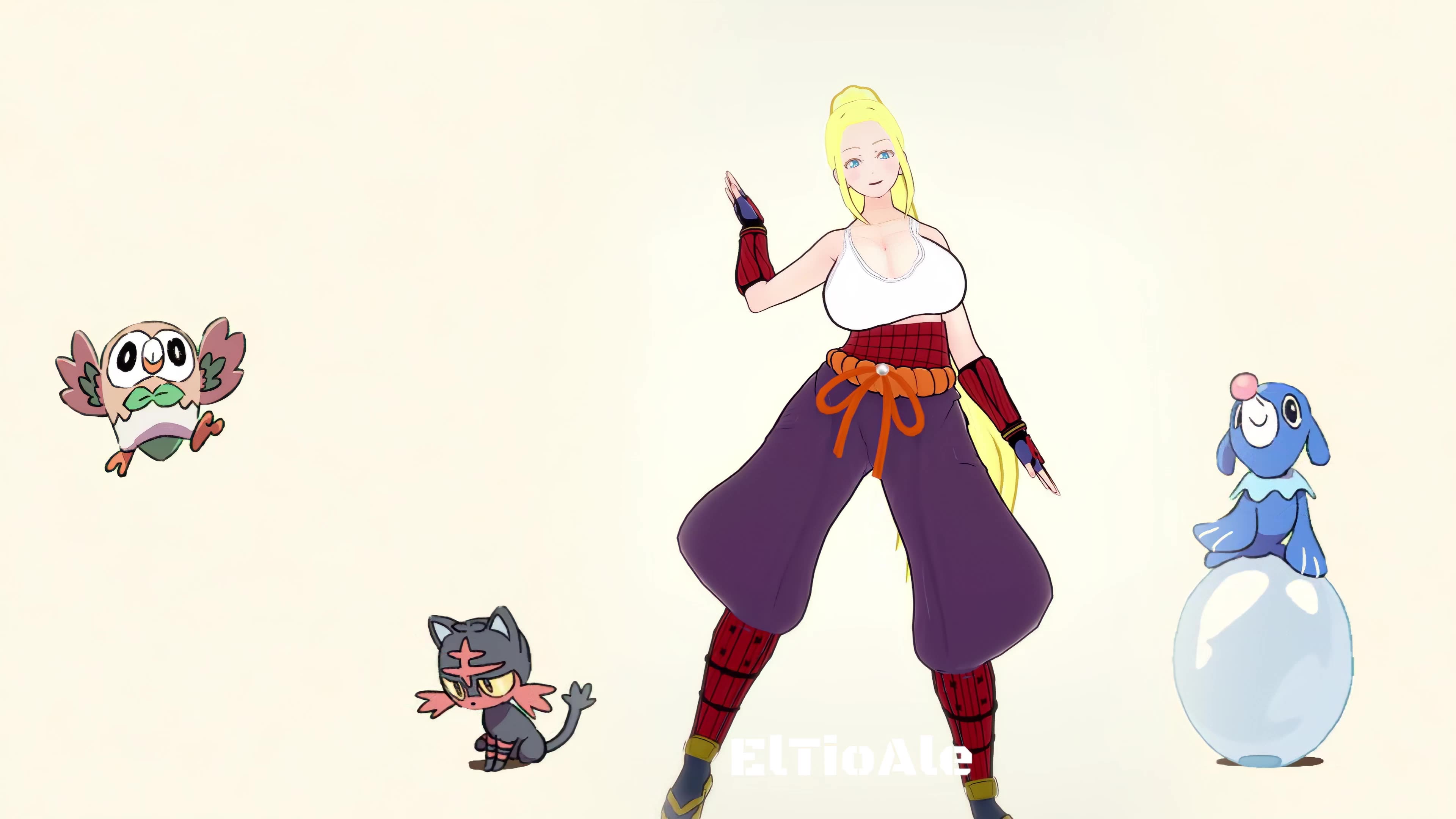 Beatrix Amerhauser Zom 100 Pokémon dancing POKÉDANCE #mmd #Beatrix # ...