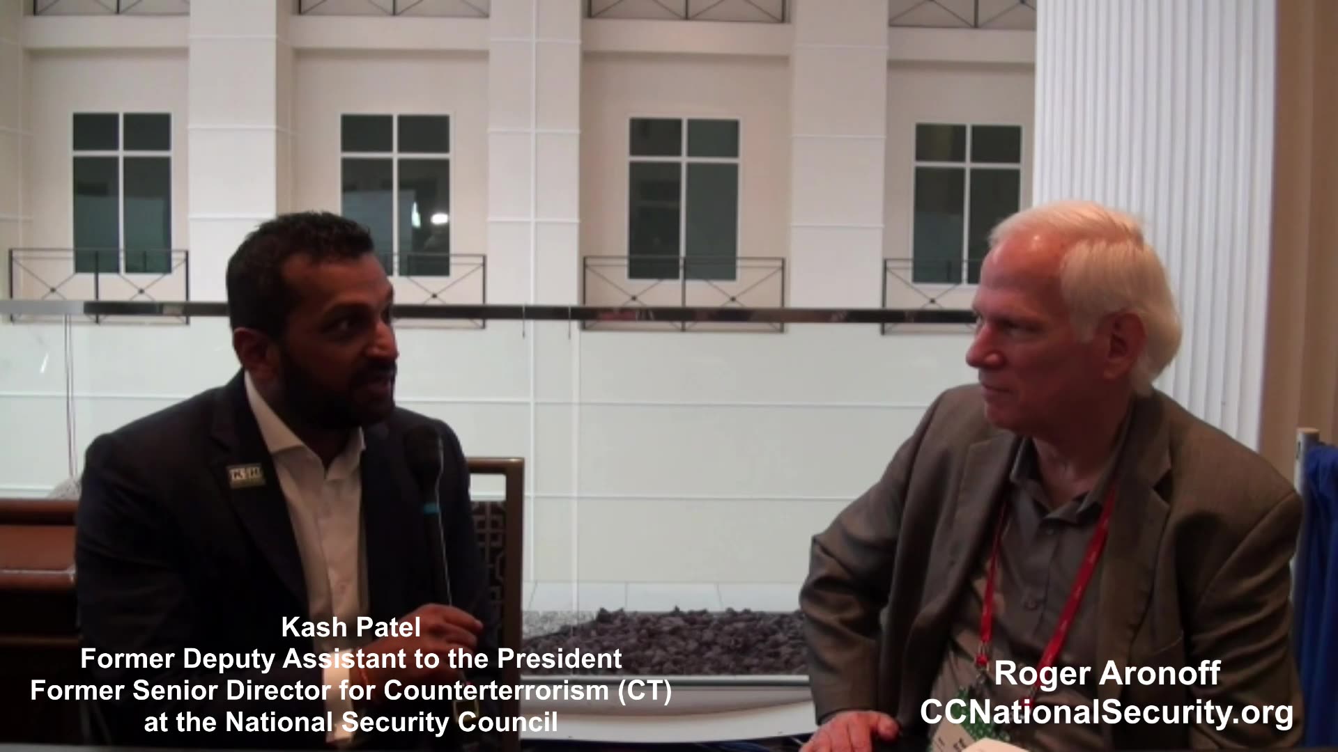 CCNS at CPAC: Interview with Kash Patel - The media are "the biggest ...