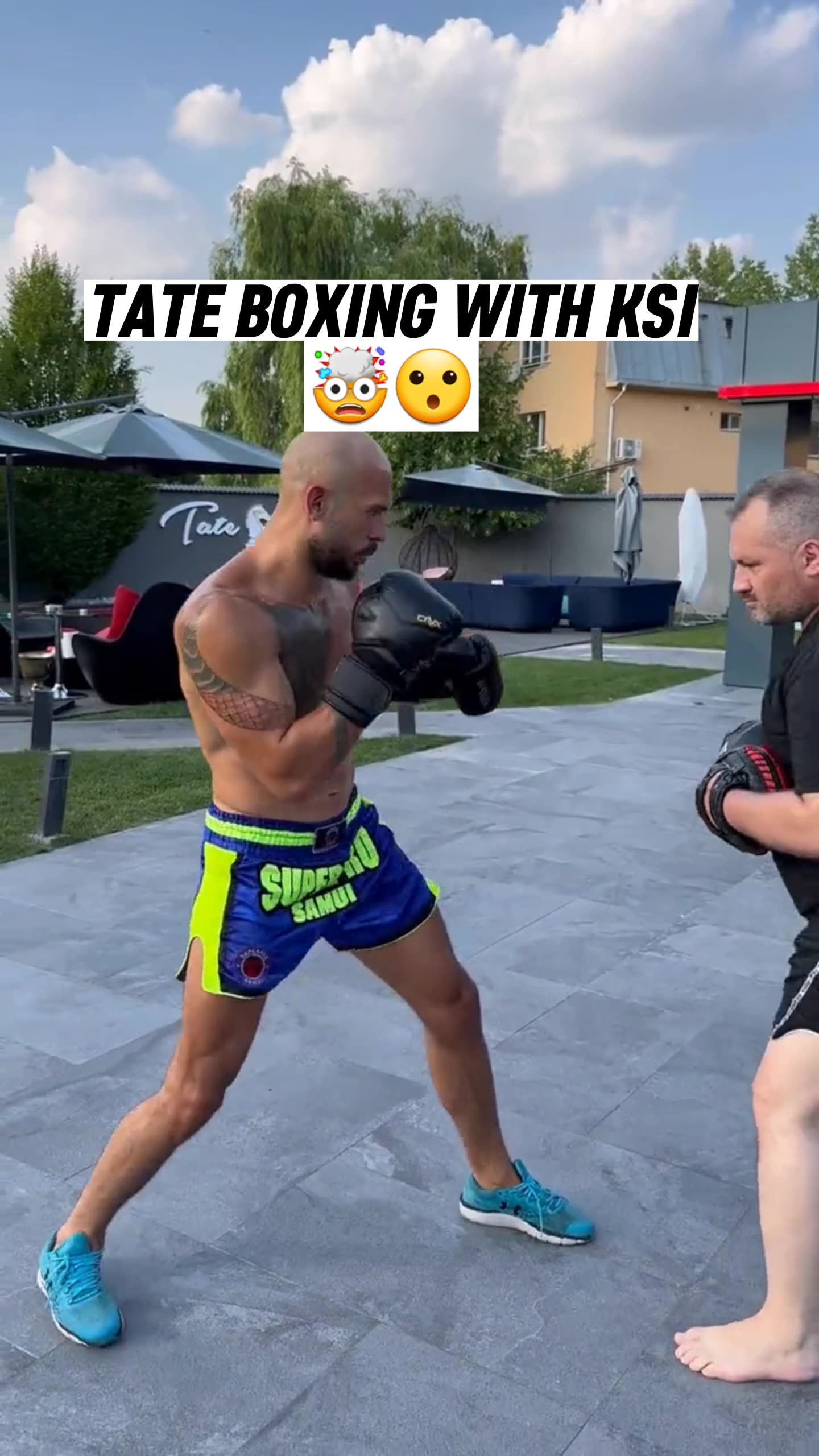 Tate boxing match with ksi