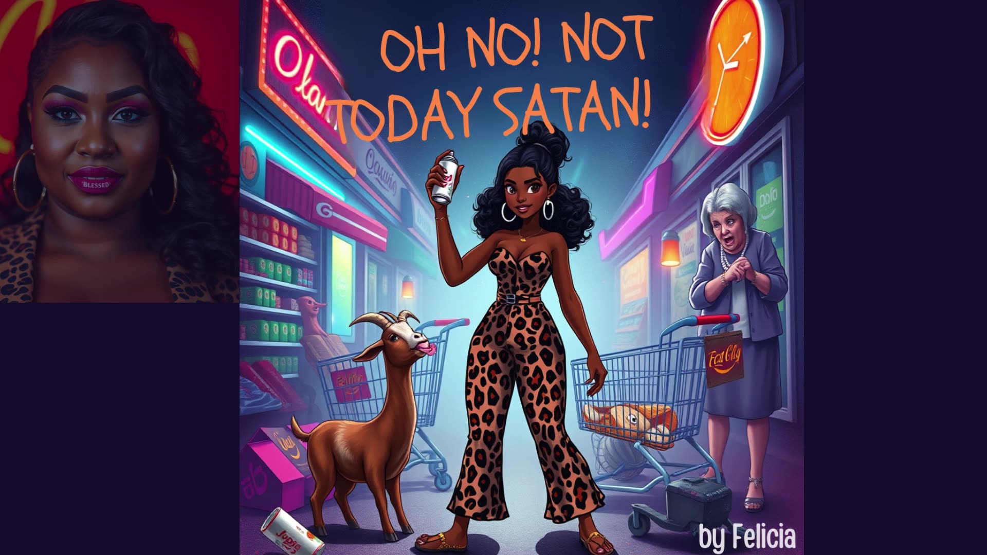 🗣️😴🛌🏾 (clip) ADULT AUDIO BEDTME STORY: OH NO MA'AM! NOT TODAY, SATAN ...
