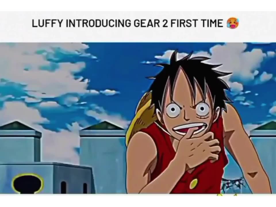 Luffy's Epic First Use of Second Gear - Unleashing Unprecedented Speed!