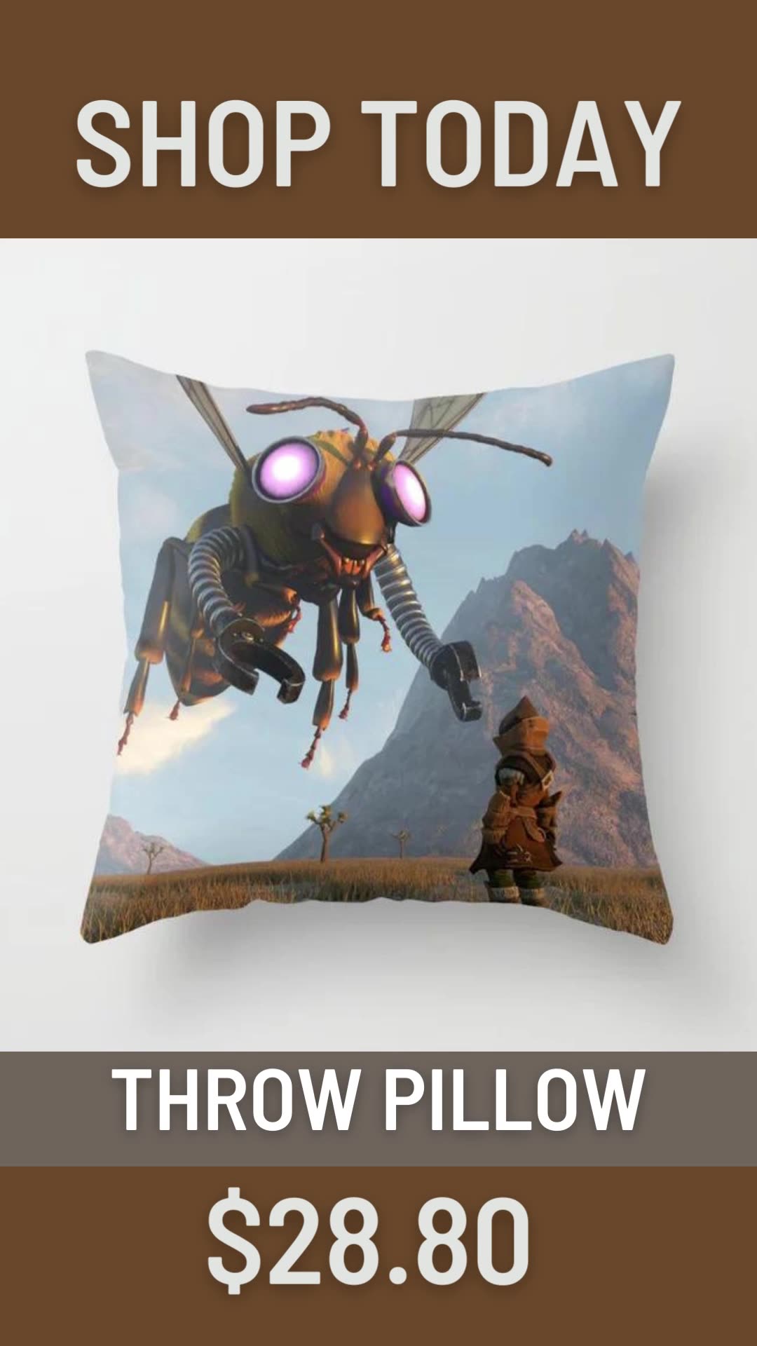 CSG (Digital Art) Robot Bee