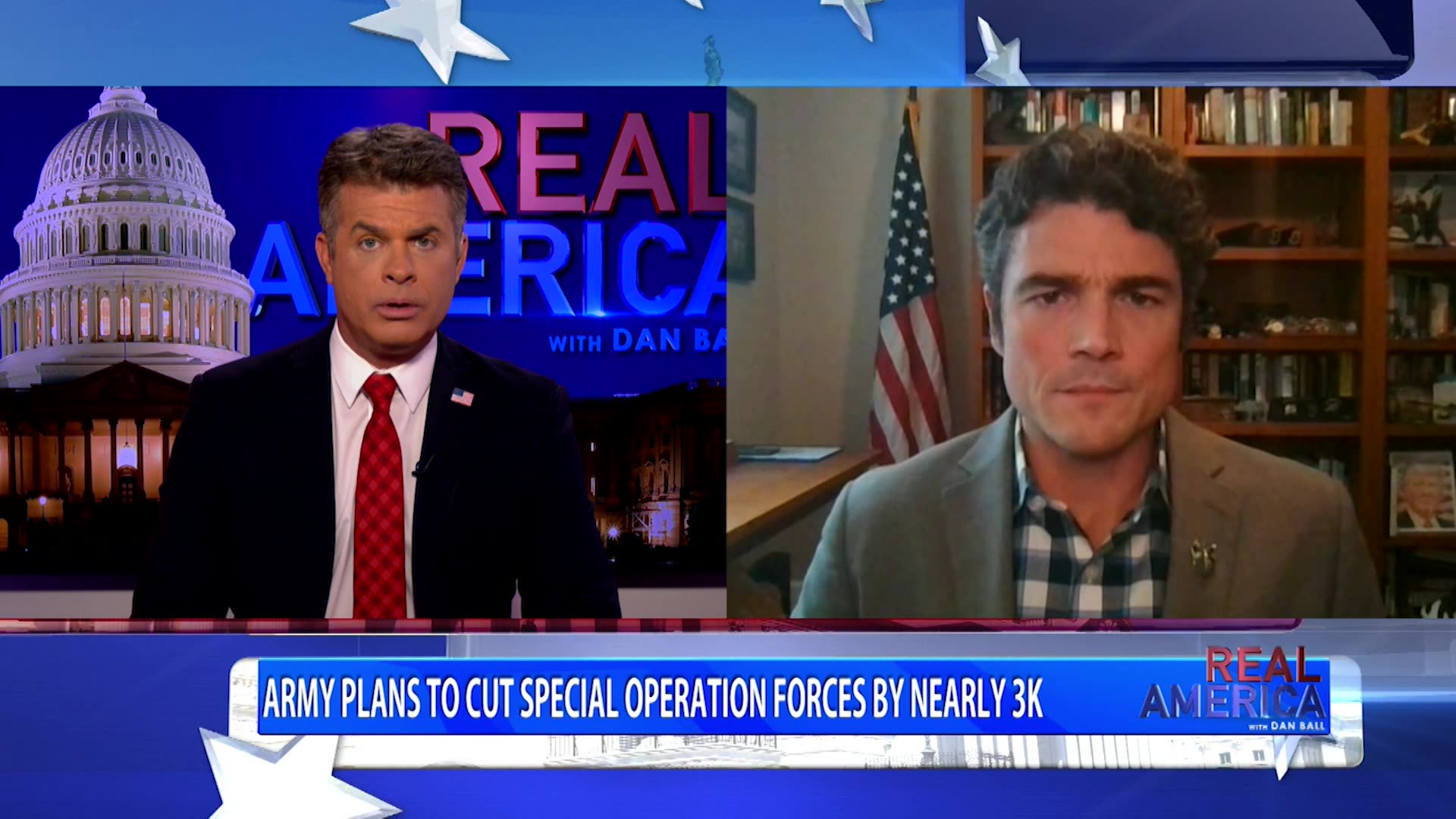 REAL AMERICA -- Dan Ball W/ Joe Kent, Weapons From U.S. Used In Israel ...