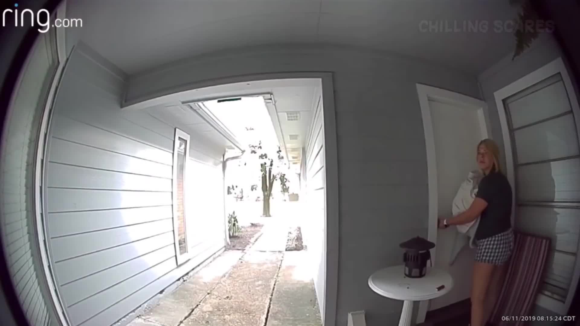 10 Most Disturbing Things Caught On Doorbell Camera Footage