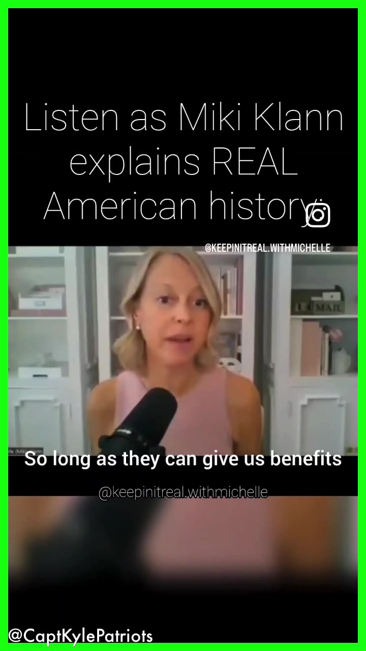 Miki Klann explains real American history