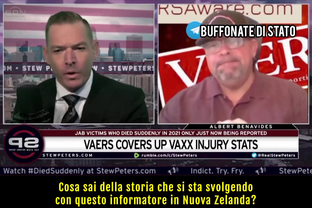 Stew Peters intervista The Eagle