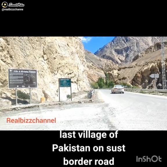 Last village of Pakistan sust border road