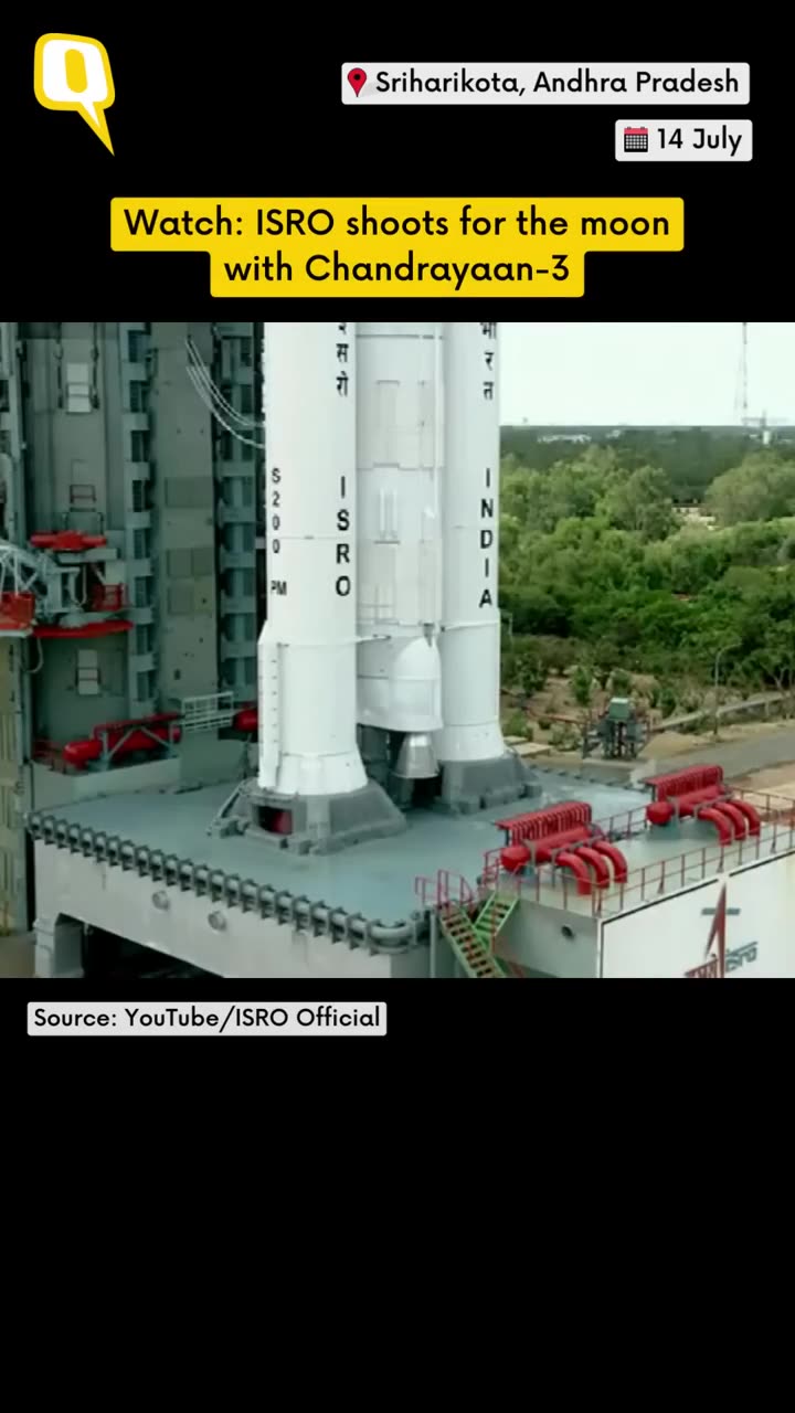ISRO Launches Chandrayaan-3: India's Third Lunar Exploration Mission ...