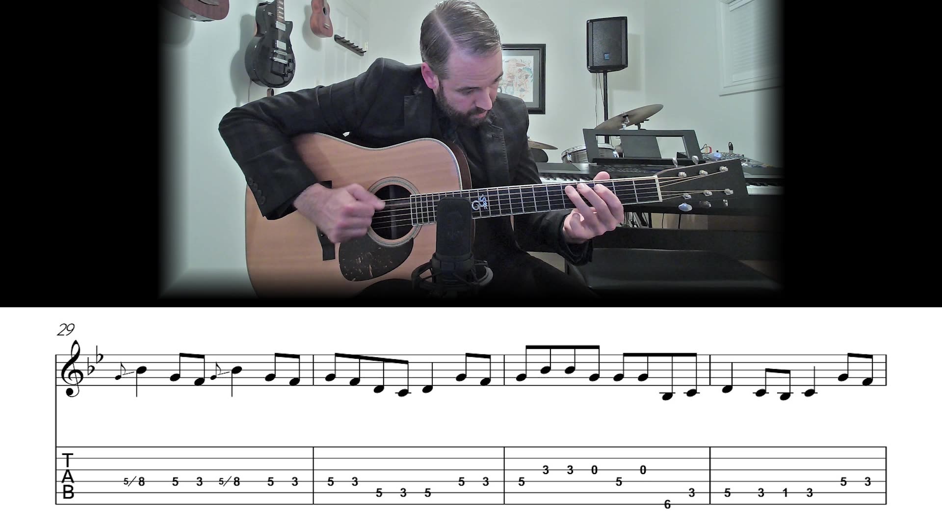 The Pumpkin's Fancy - Flatpicking Guitar Lesson (Sheet Music + TAB)