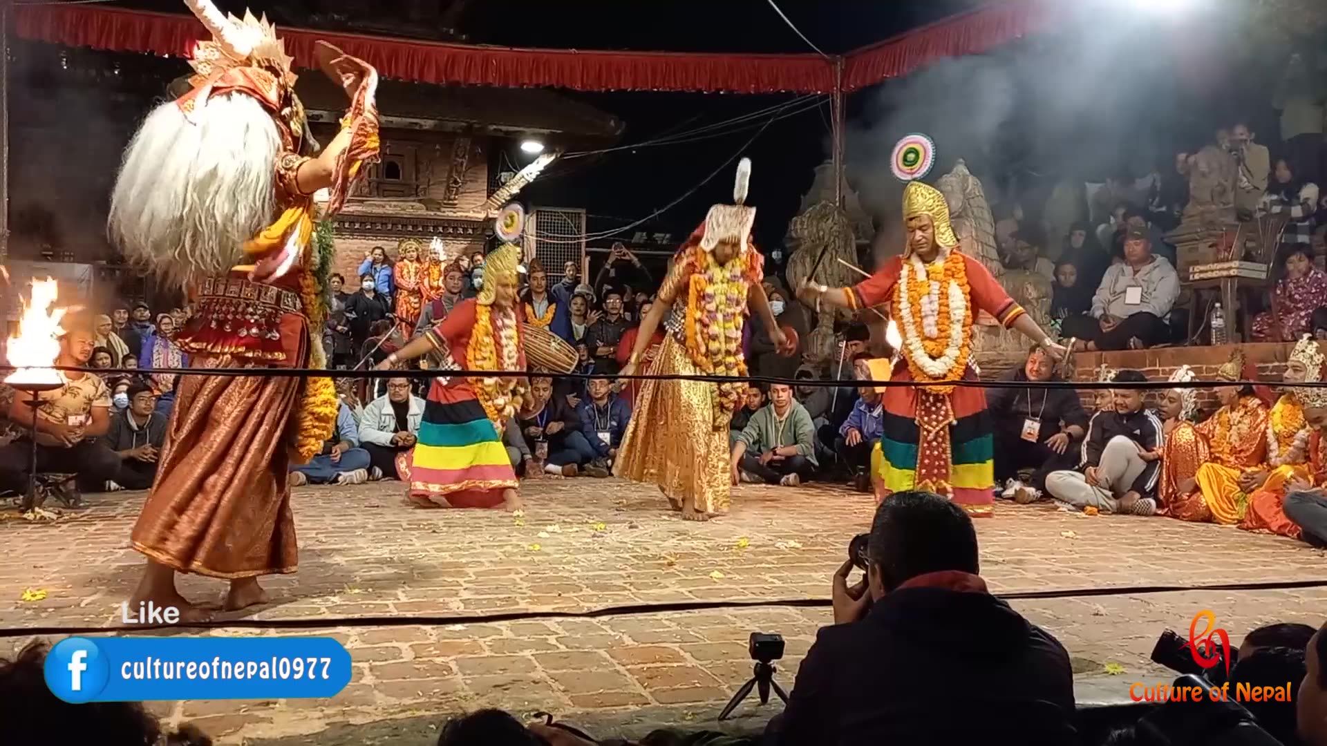 Baraha Vs Hiranyaksha, Baraha Avatar, Kartik Nach, Patan, Lalitpur ...