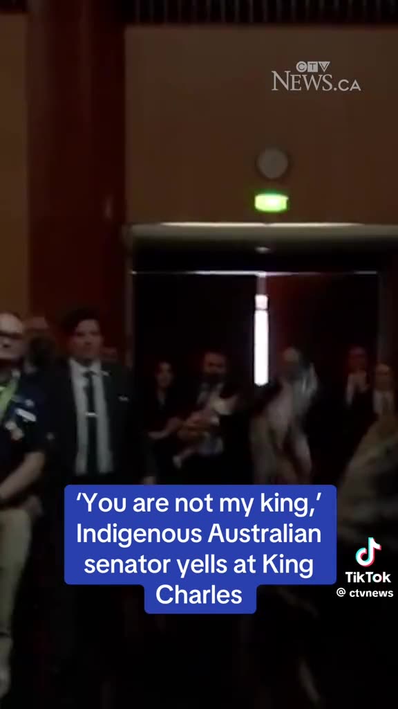 'You are not my king,' Indigenous Australian senator yells at King Charles