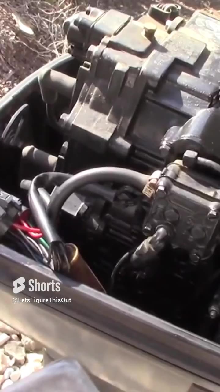 Outboard Motor Trim Relays (Mercury Force 40) - Full Video: https ...