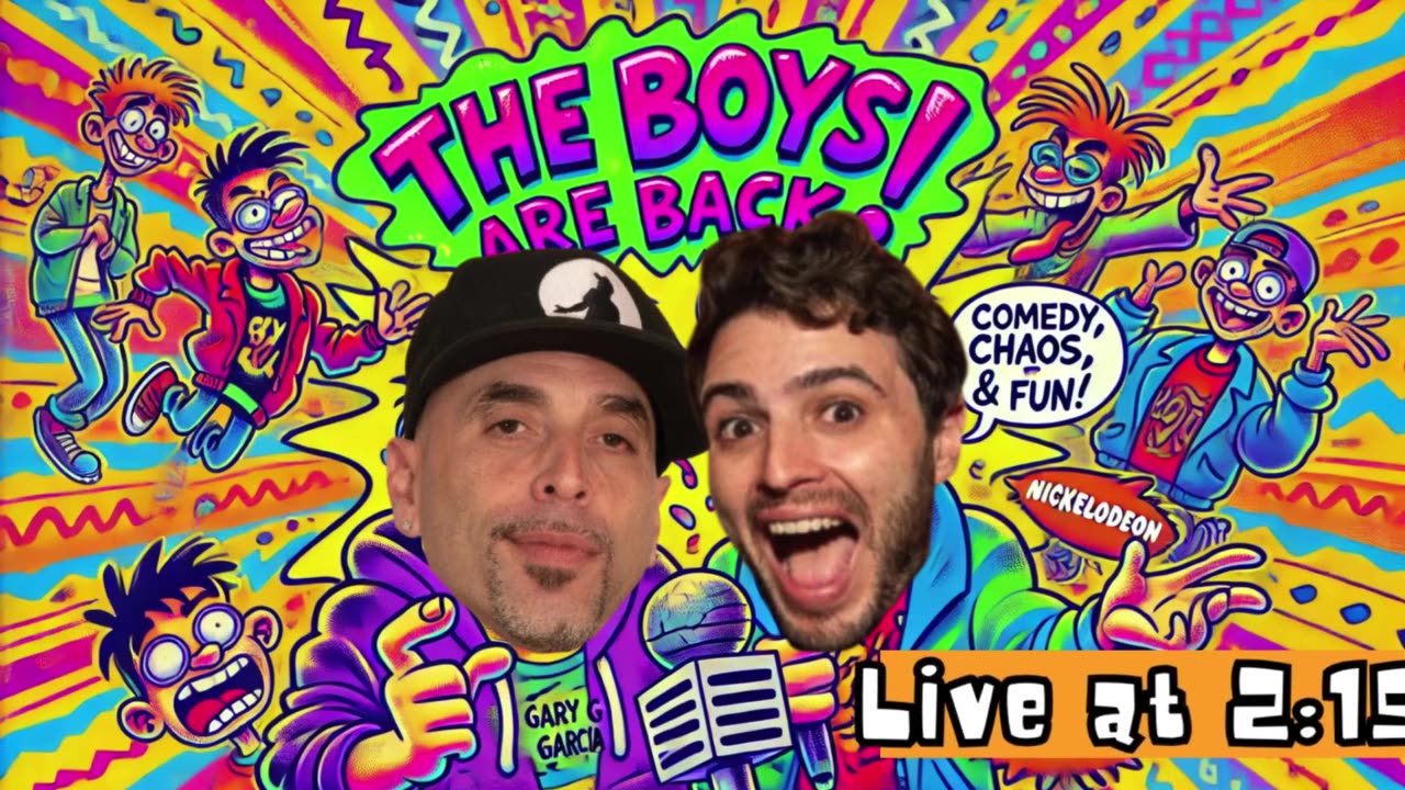 Live @ 2:15ET The Boys Are Back: Comedy Recaps, Wild Weekends ...