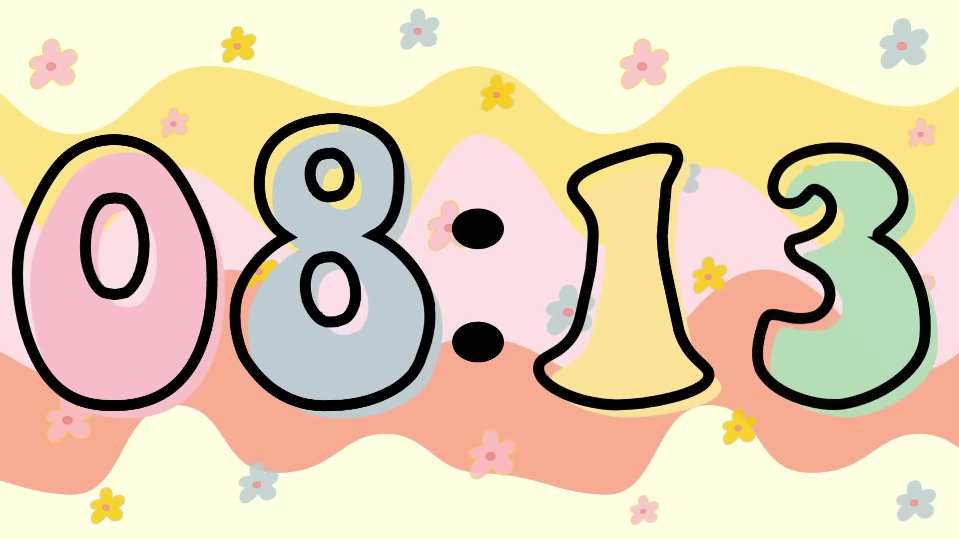 10 Minute Groovy Themed Timer