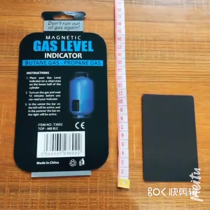 New Magnetic Gas Cylinder Tool Gas Tank Level Indicator Propane Butane ...