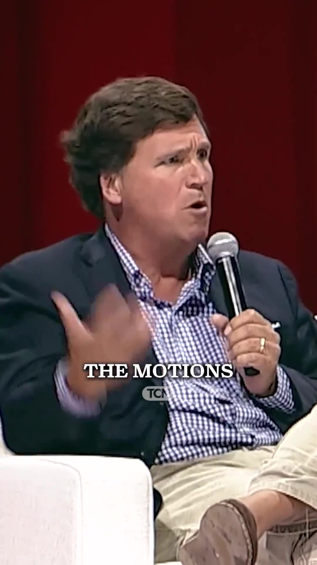 Tucker Carlson “I've never seen any population treated the way ... Tucker Carlson “I've never seen any population treated the way ...