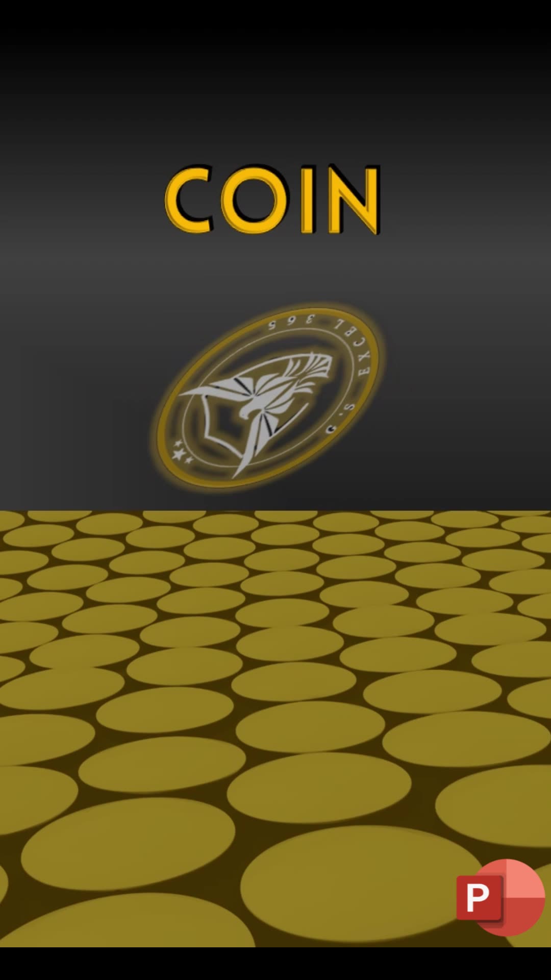 PowerPoint Tutorial : Automatic Coin tumbling effect with PowerPoint ...