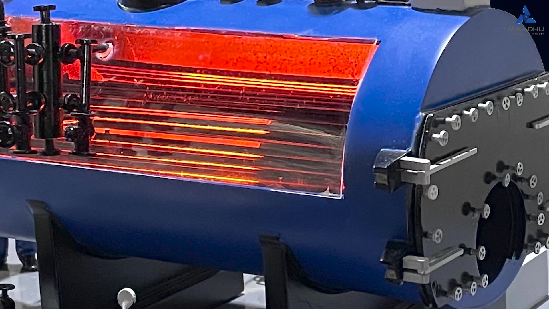 Oilpac Boiler Miniature Scale Model (Industrial Models)