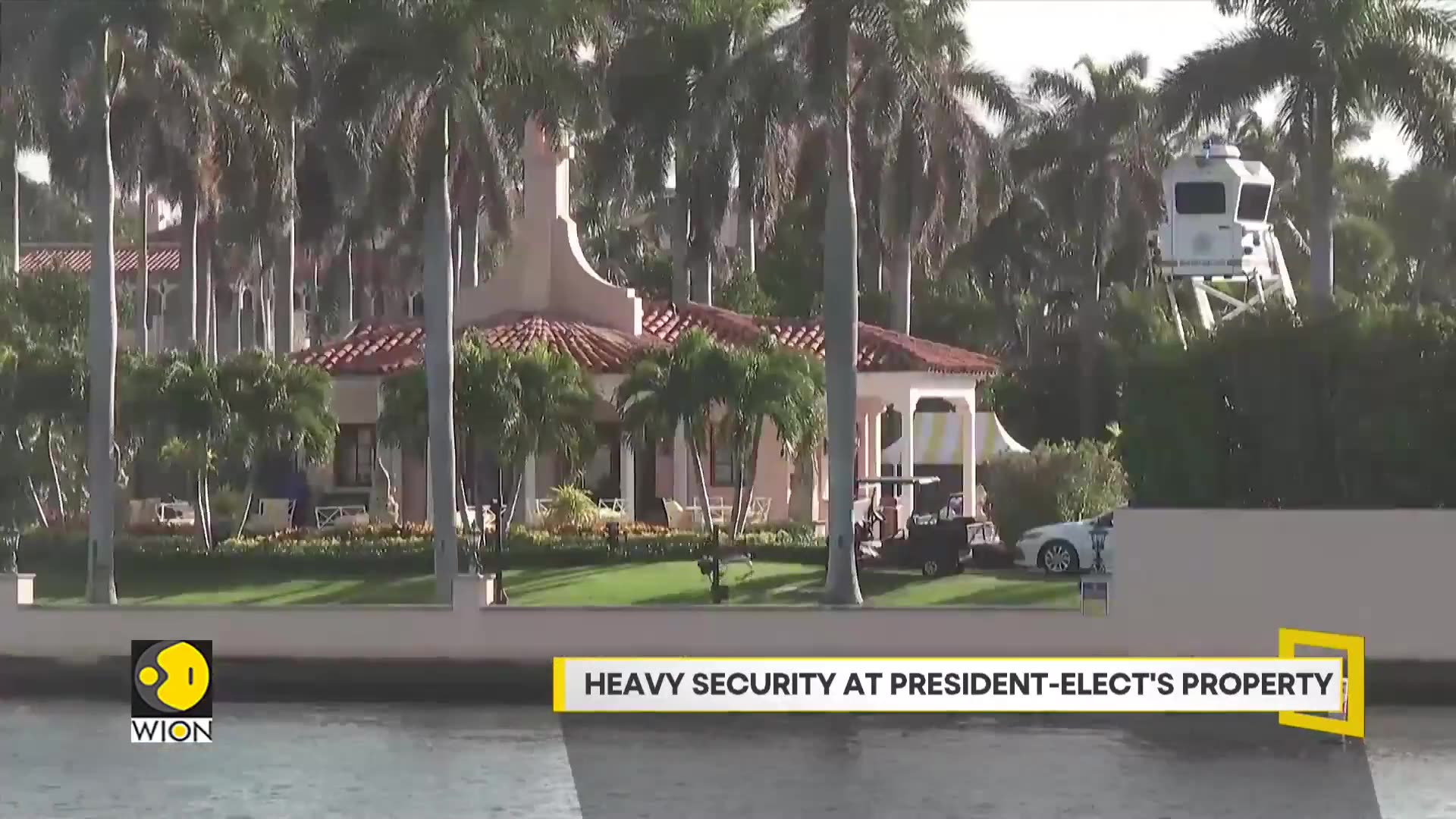 Robotic Dogs Patrol Trump's Mar-A-Lago Home