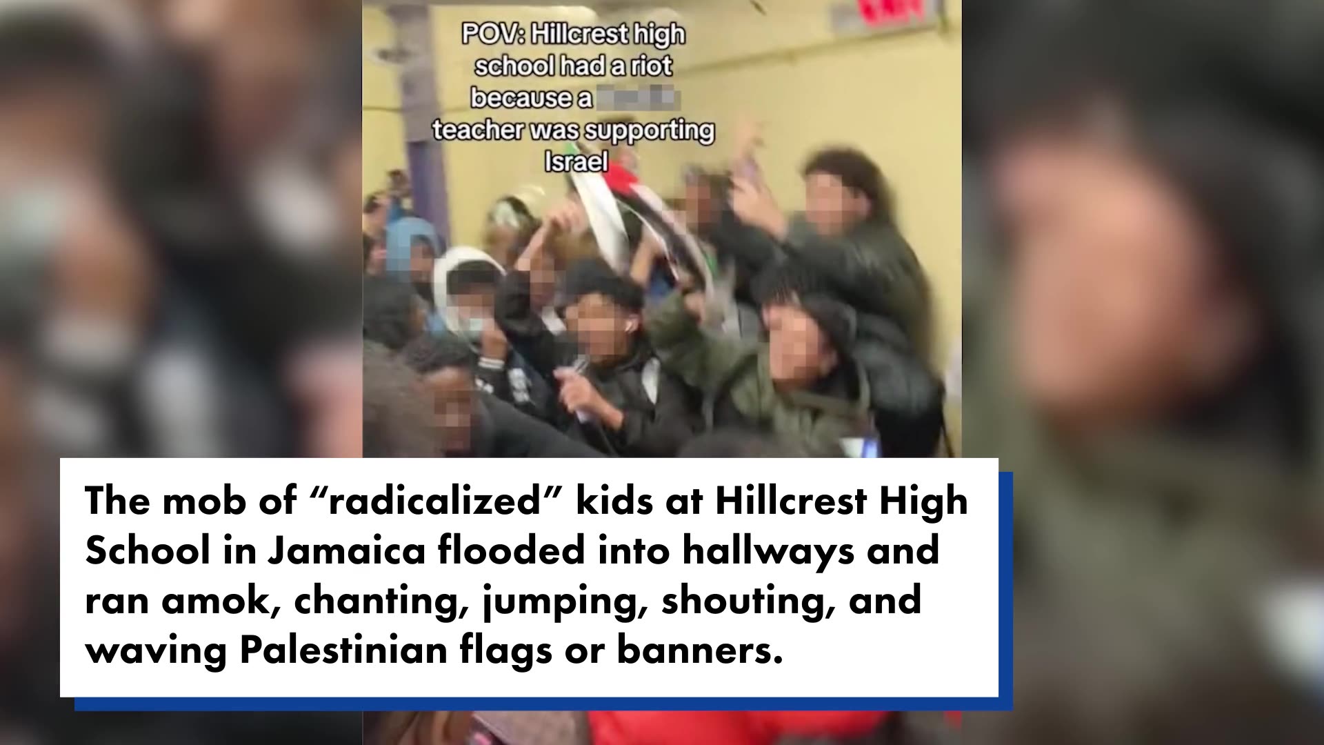 HIGH SCHOOL HORROR! Jewish Teacher Hides in Office as Pro-Palestinian ...