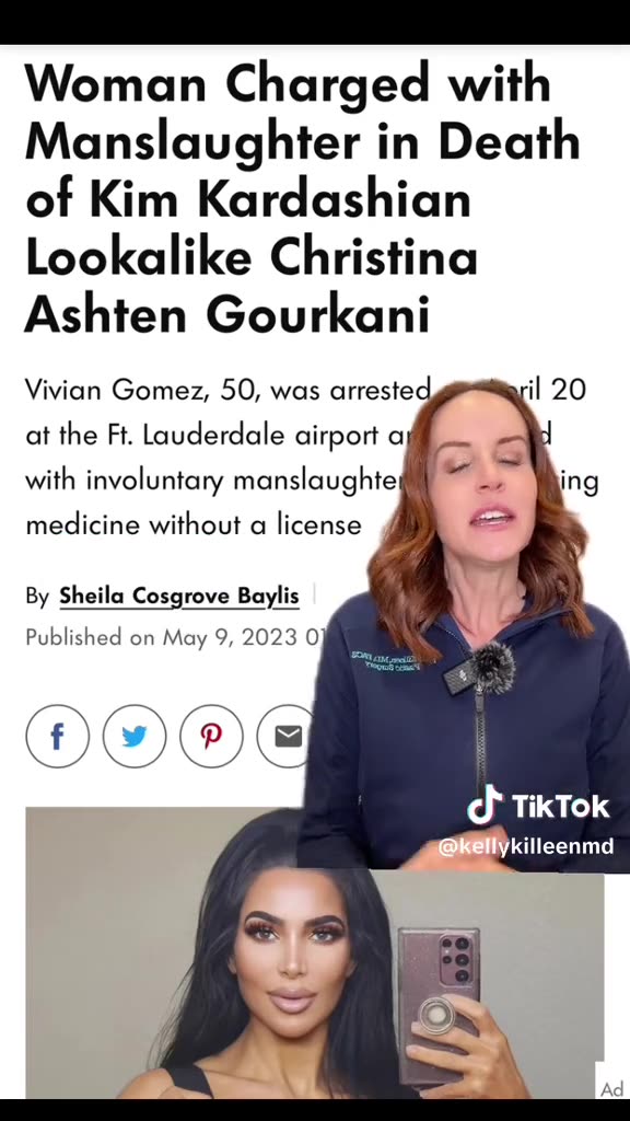 WOMAN CHARGED WITH MANSLAUGHTER IN THE DEATH OF KIM KARDASHIAN ...