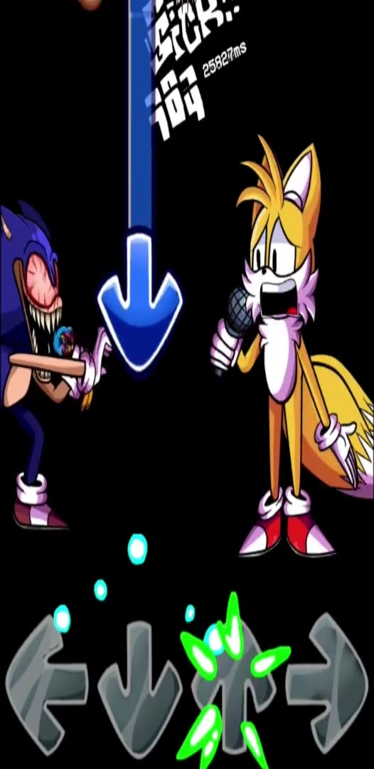 FNF PlayTime Sonic OMT VS Tails Friends meeting #Shorts