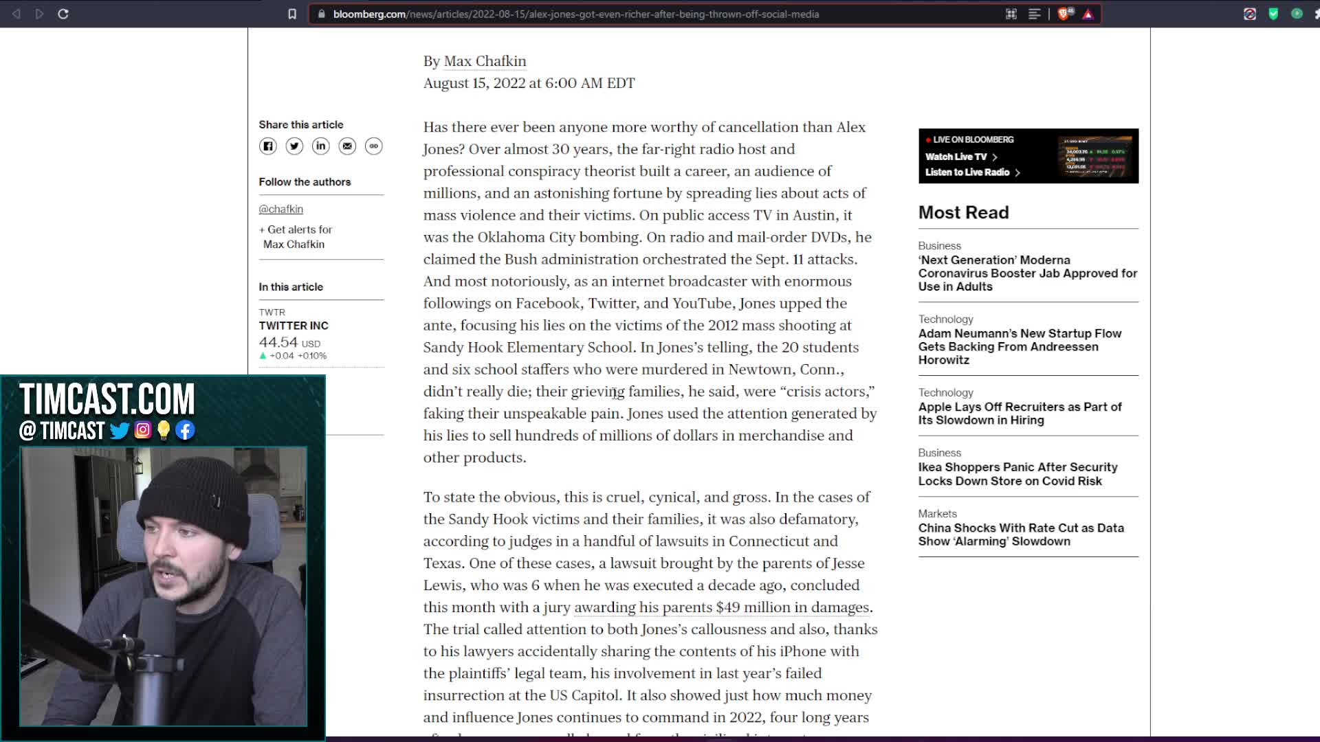 Democrats And Left PANICKING Over Alex Jones Banning Saying Lawsuit ...